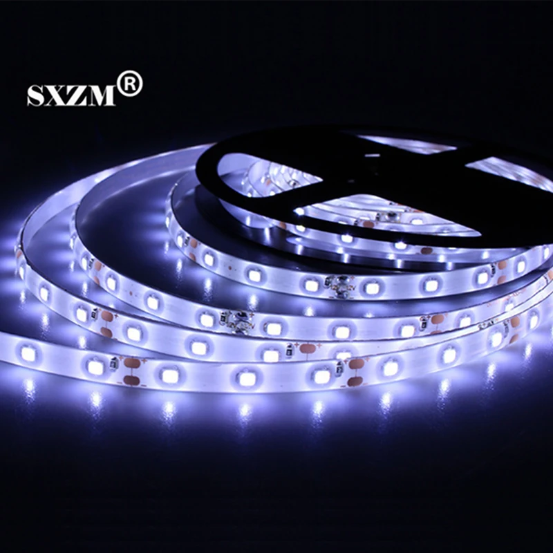 SXZM DC12V Waterproof 3528 led strips 5M/roll 60led/M led flexible ...