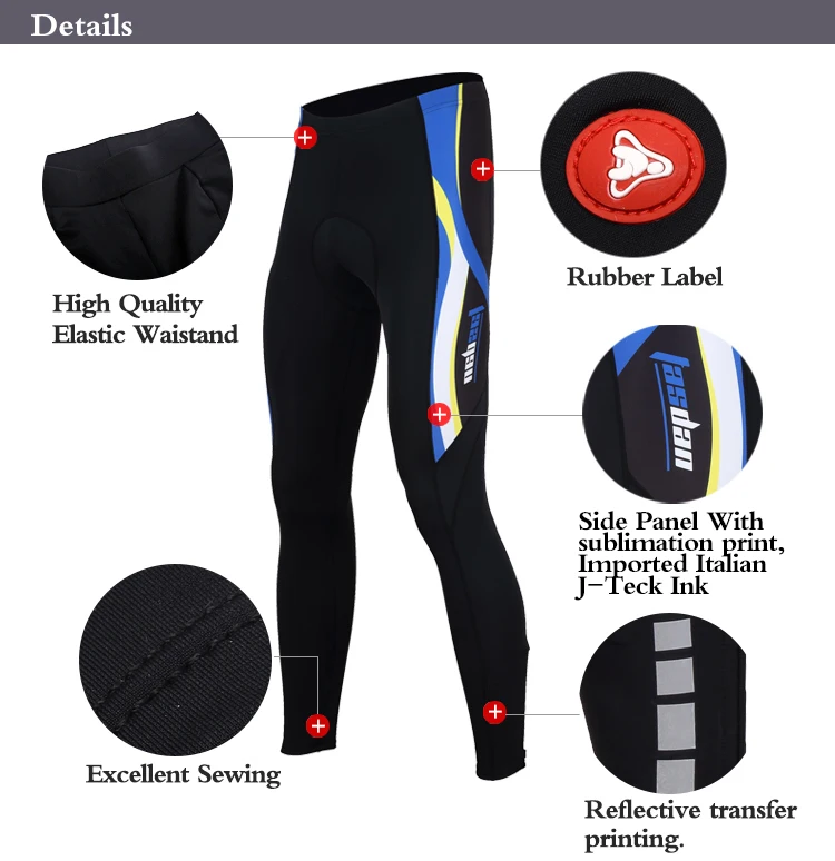 Tasdan мужские обтягивающие штаны для велоспорта, высококачественная ...