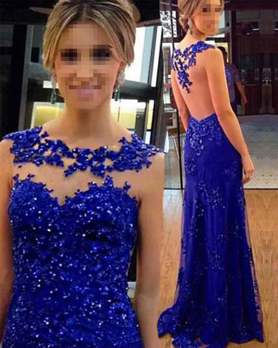 2016 Nouvelle Arrivée Magnifique Tulle Appliques Perles Paillettes Sexy ...