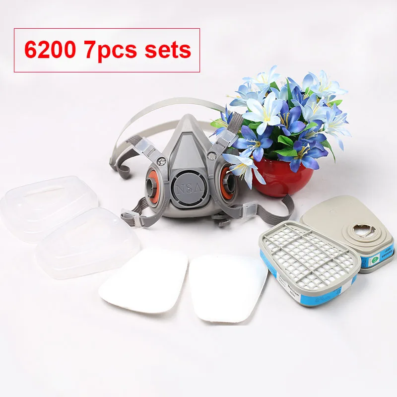 Купить 6200 химическая противогаз фильтр 6001 защитная маска для ...