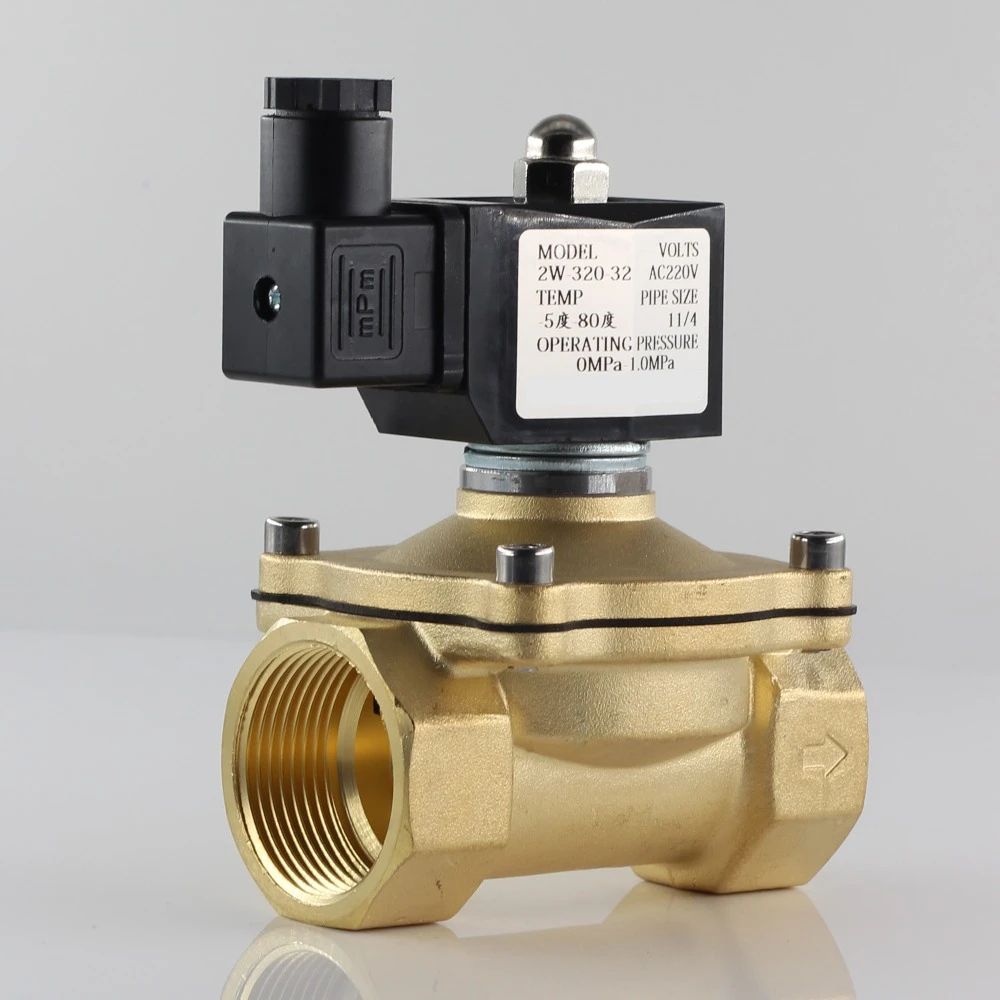 Normally Closed Solenoid Valve Water Valve, Ip65 Fully Enclosed Coil ...