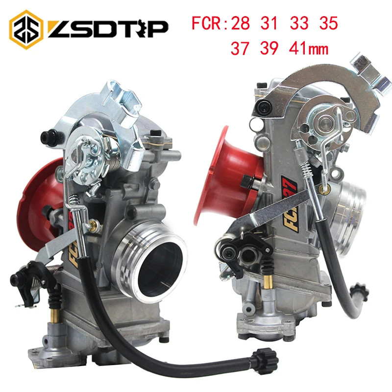 ZSDTRP FCR28 31 33 35 37 39 41mm Carburetor For KLX450 YZ450F FCR39 ...