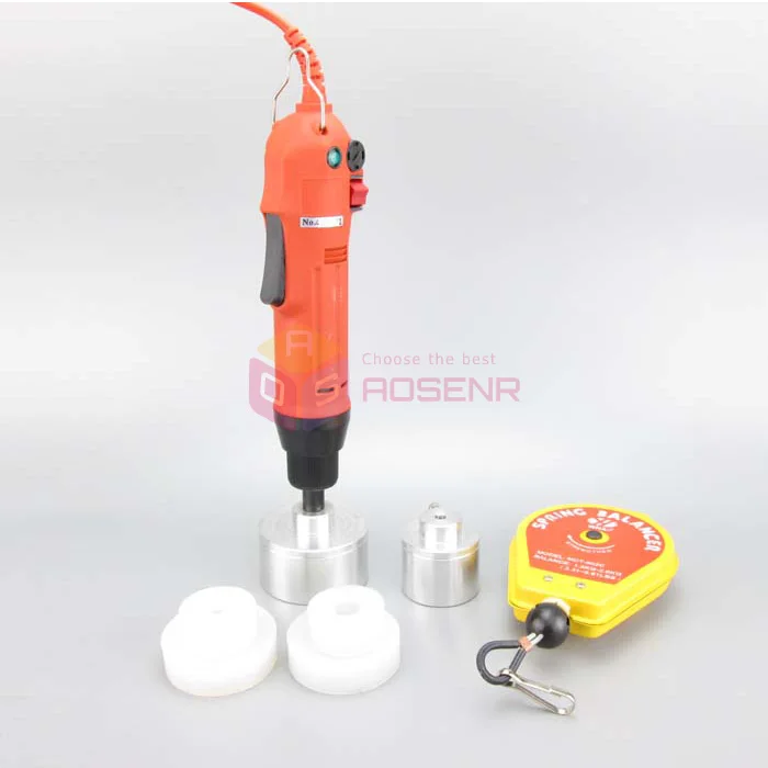 220V New Quality Bottle Capping Machine Hand held Electric Screw Capper ...