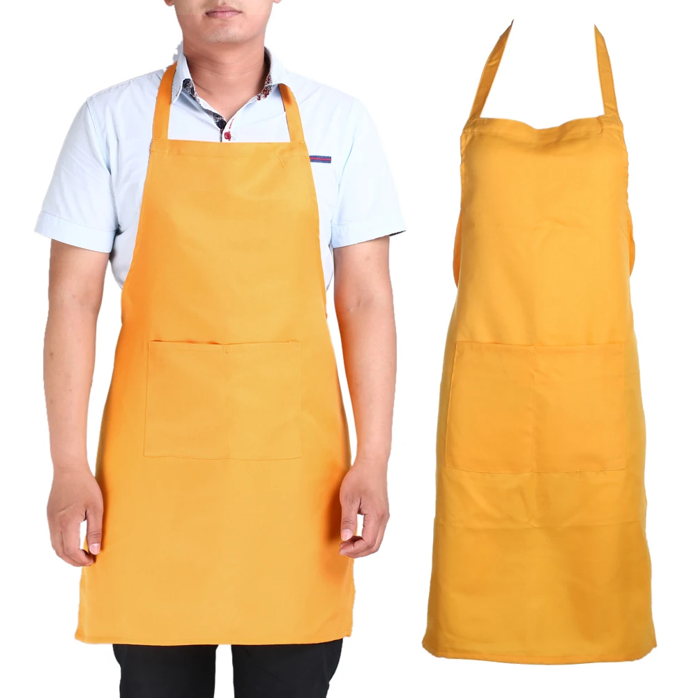 Cooking Apron Men Long Section Simple Antifouling Male Chef Apron Adult ...