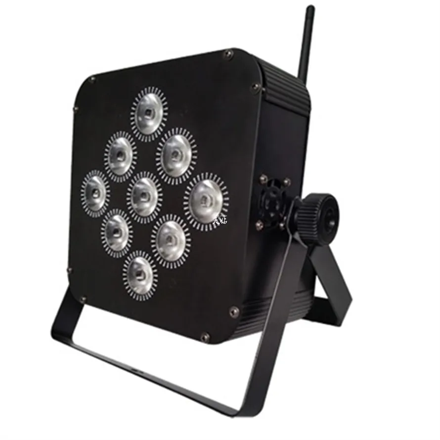 Free Shipping ( 8 pcs / lot ) 9*10W RGBW 4 in1 LED Slim Par Light With ...