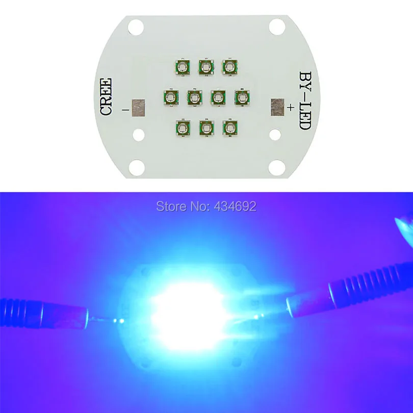 30w Cree Xp-e Xpe Royal Blue 450nm - 455nm Led Emitter Light Dc 30-36v ...