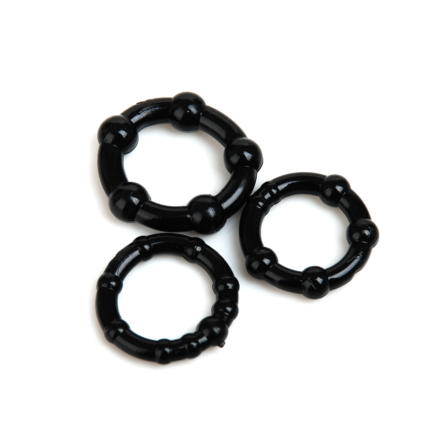 3pcs/set Silicone Cock Rings Delay Ejaculation Penis Rings Adult Sex ...
