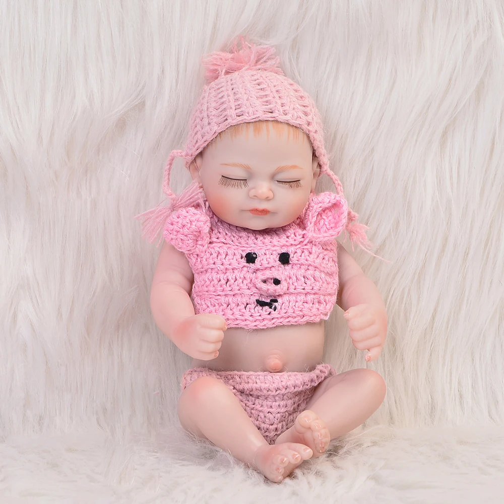 Aliexpress.com : Buy Mini 11'' Girl Baby Doll Reborn Lifelike Reborn ...
