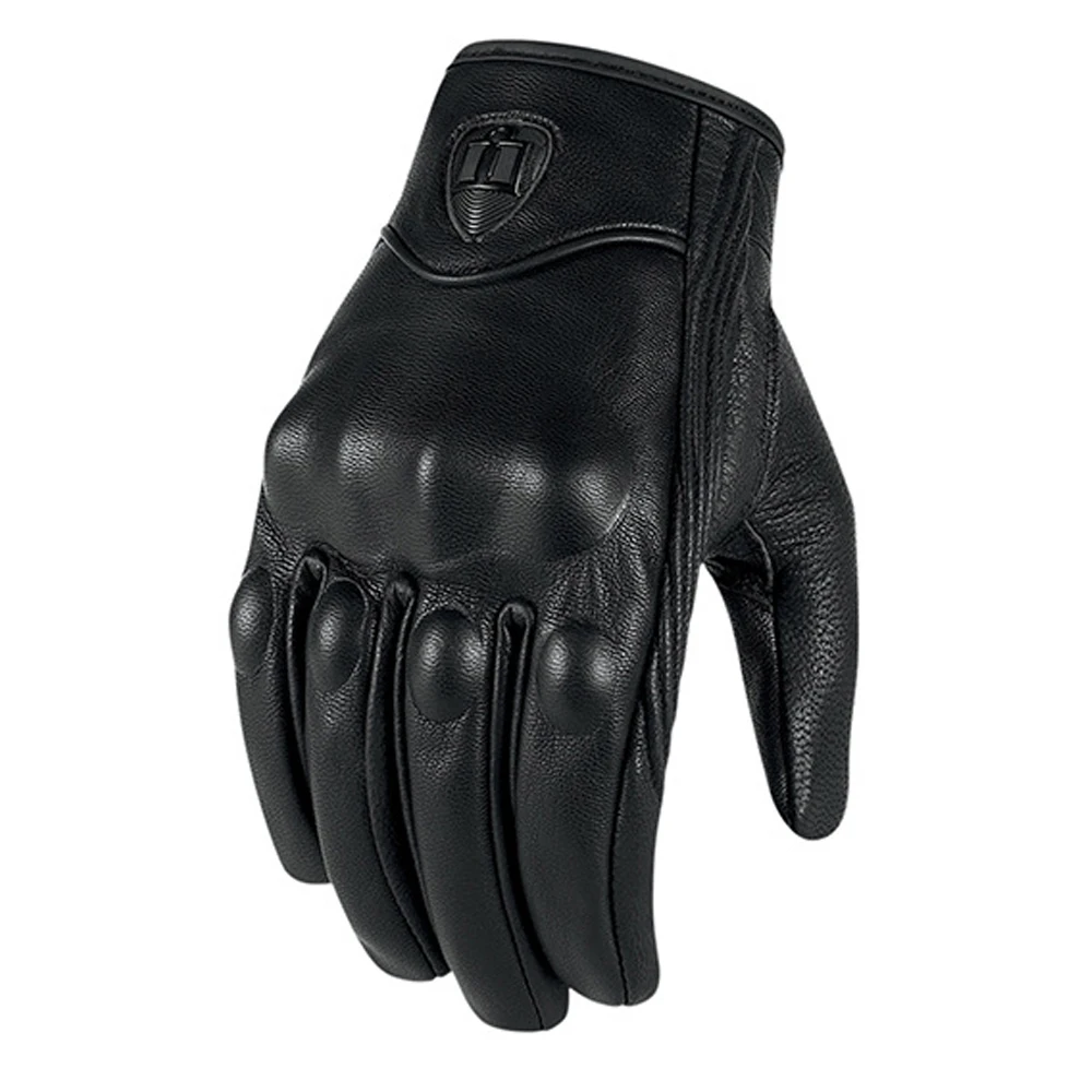 Warm winter riding gloves, waterproof leather motorcycle gloves winter ...