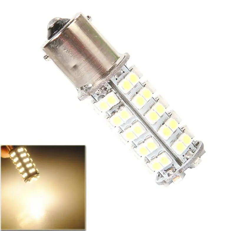 New 68 SMD LED Turn Tail Warm White Car Light Bulb #EC047|bulb gu10 ...