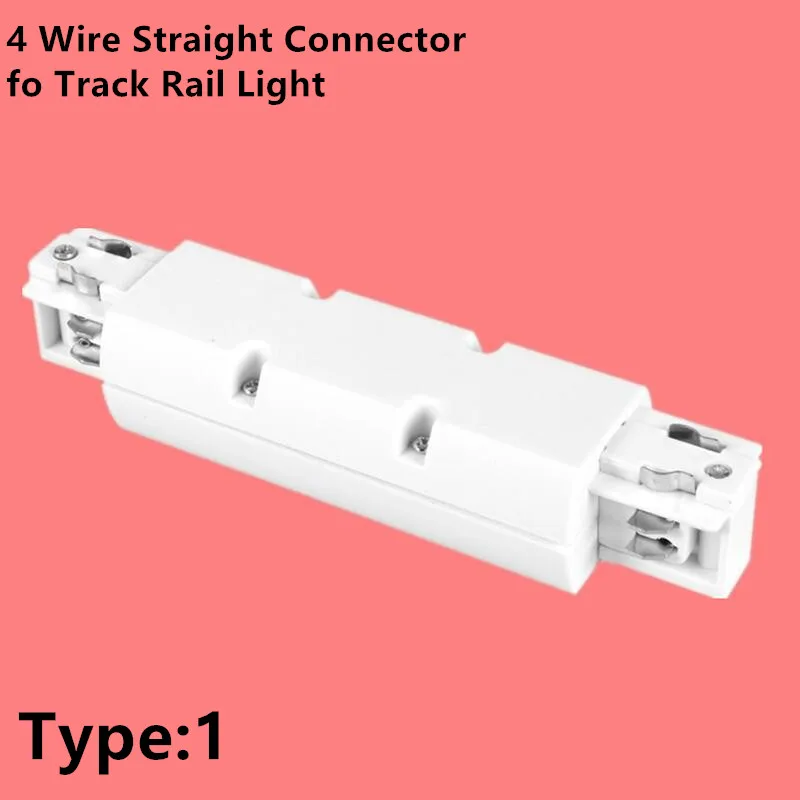 4-Wire-Track-light-rail-Connector-Track-fitting-LED-Track-Rail ...
