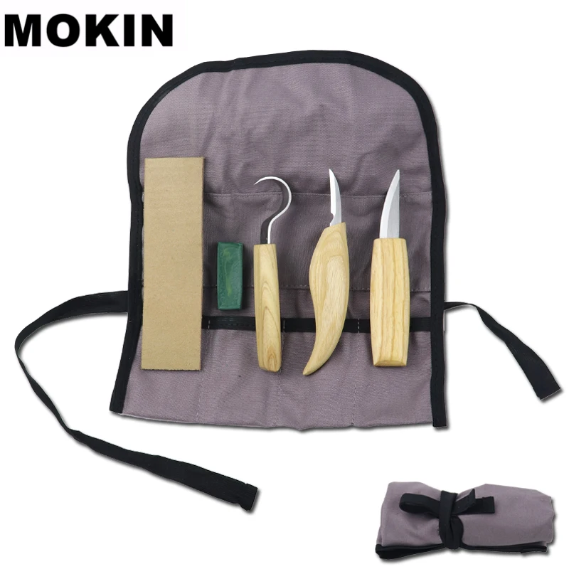 Woodworking Wood Carving Kit Set Hand Carving Chisel Knife Sharp-edged ...