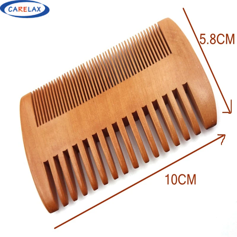 New 1Pc Pocket Wooden Comb Natural Sandalwood Super Narrow Tooth Wood ...