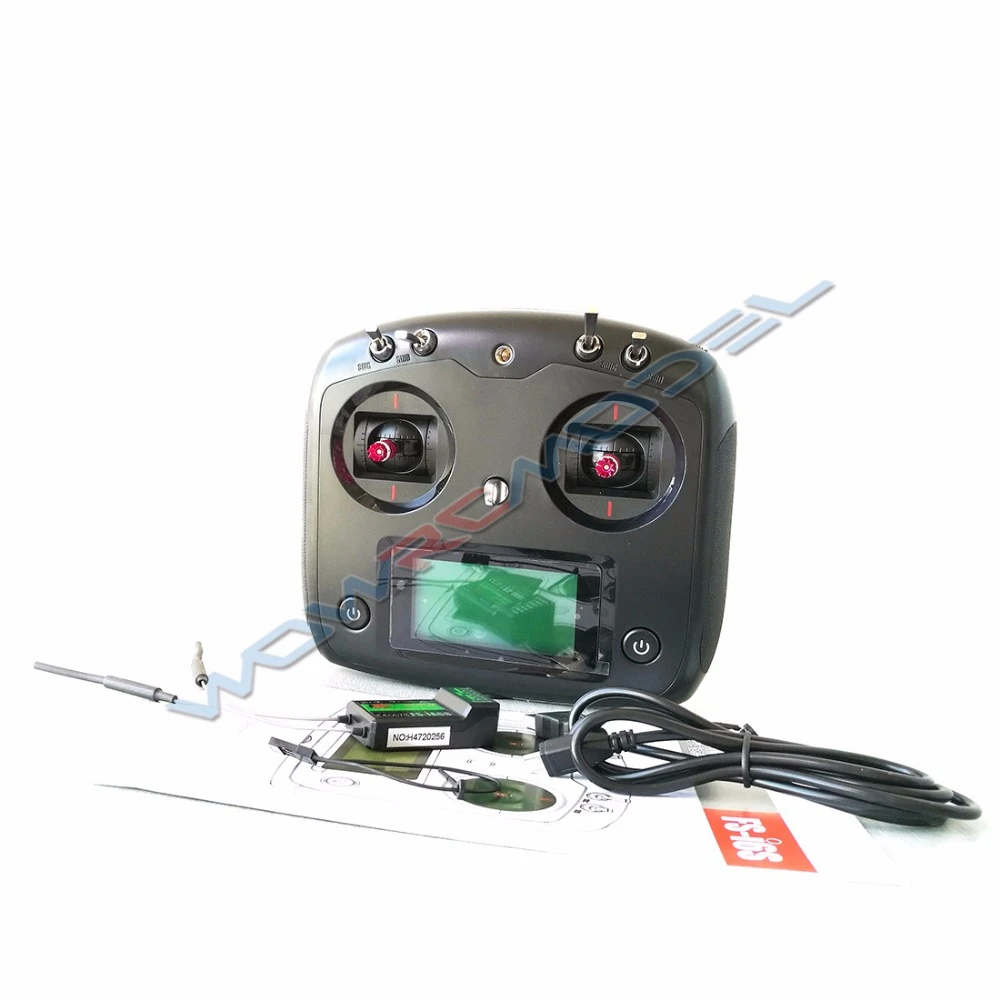 Black FS I6S FS I6S Flysky 10CH 2.4G RC Quadcopter Transmitter ...