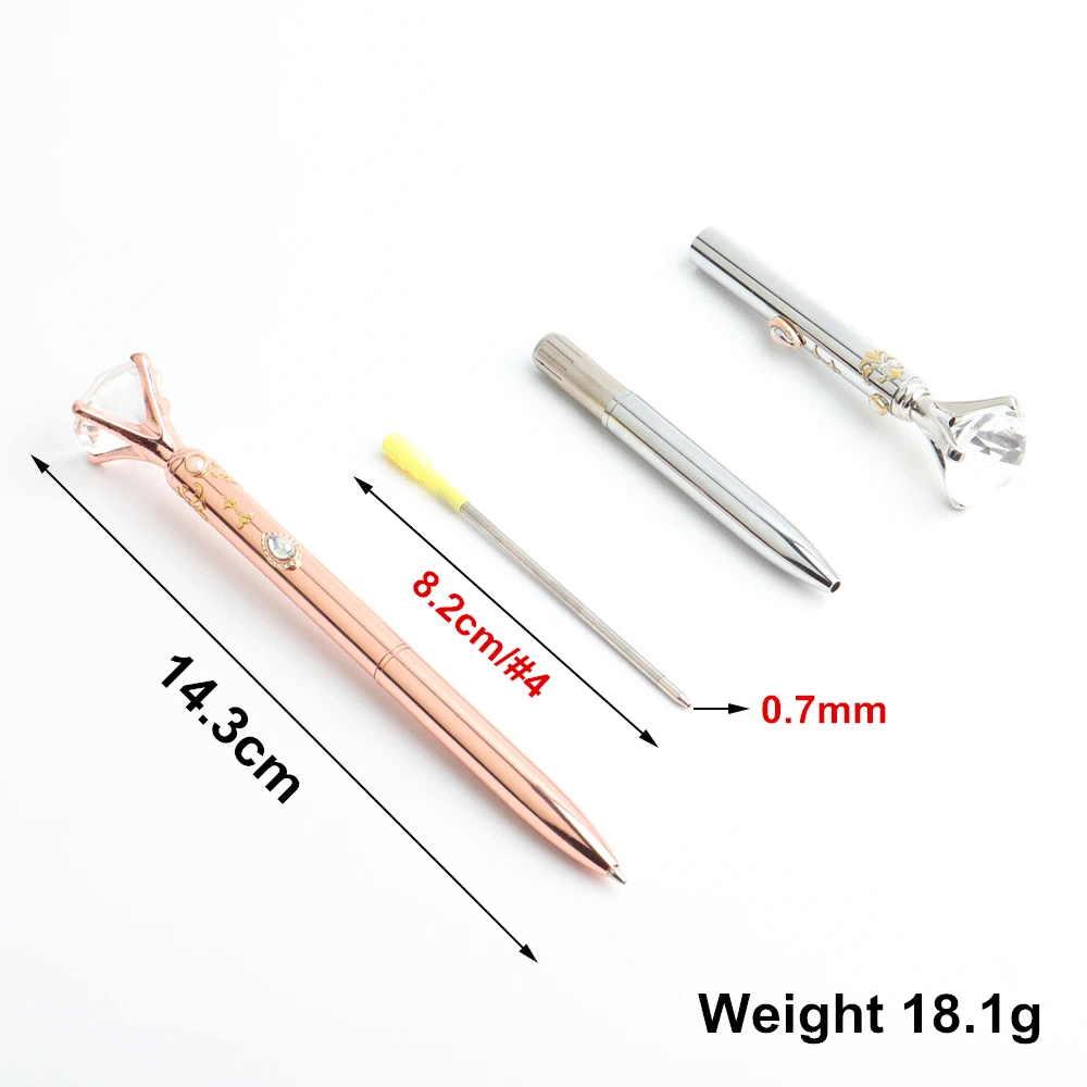 2019 New cute pens Large Diamond Metal Ballpoint Anime Sailor Moon ...