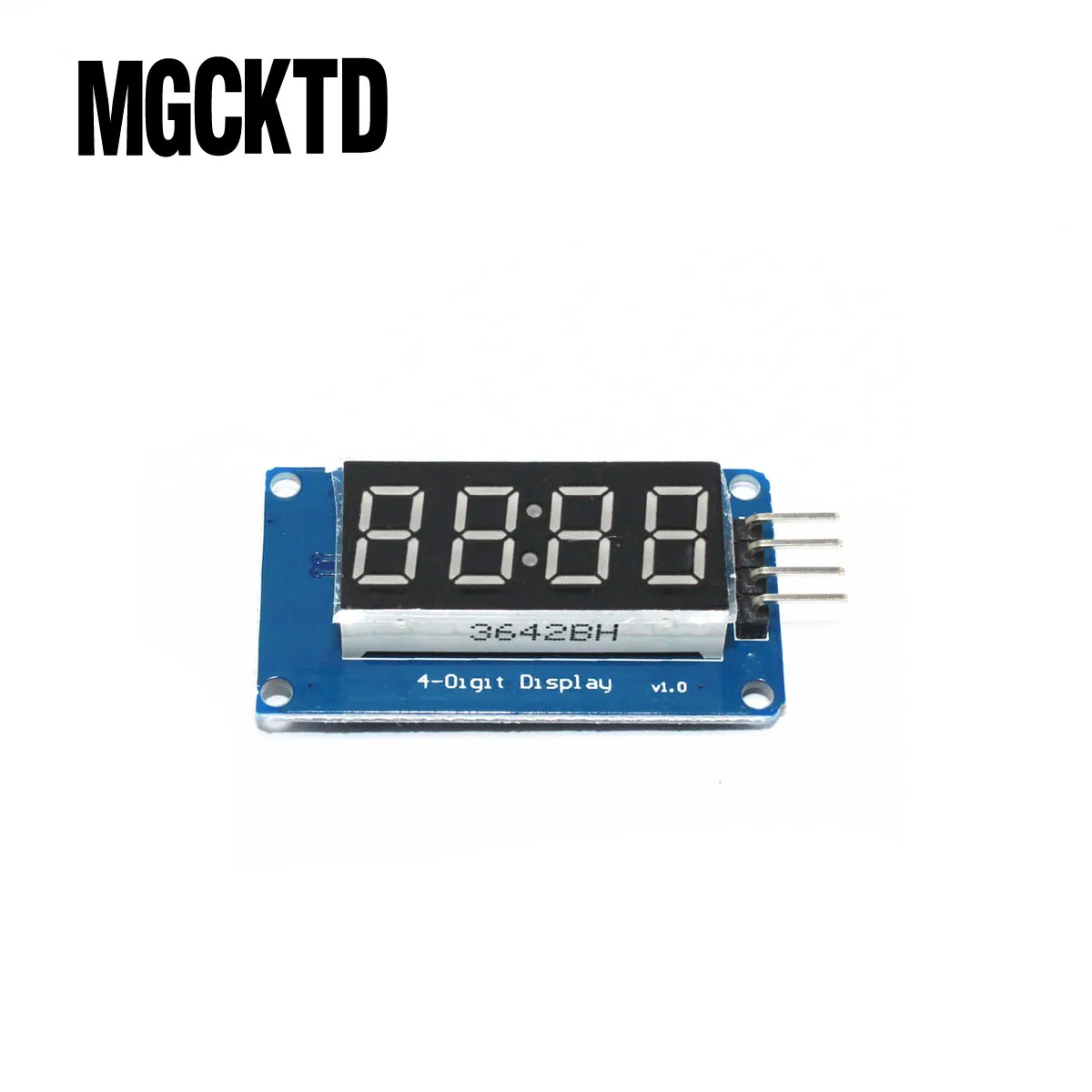 Tm1637 4 Bits Digital Led Display Module For Arduino 7 Segment 036inch Clock Red Anode Tube