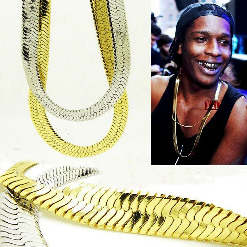 Asap Rocky Herringbone Chain
