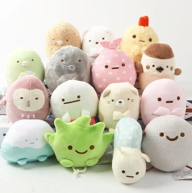 1pcs Japan Corner creature plush toys animal plush doll gifts 11*9cm 16kinds WJ01-in Movies & TV ...