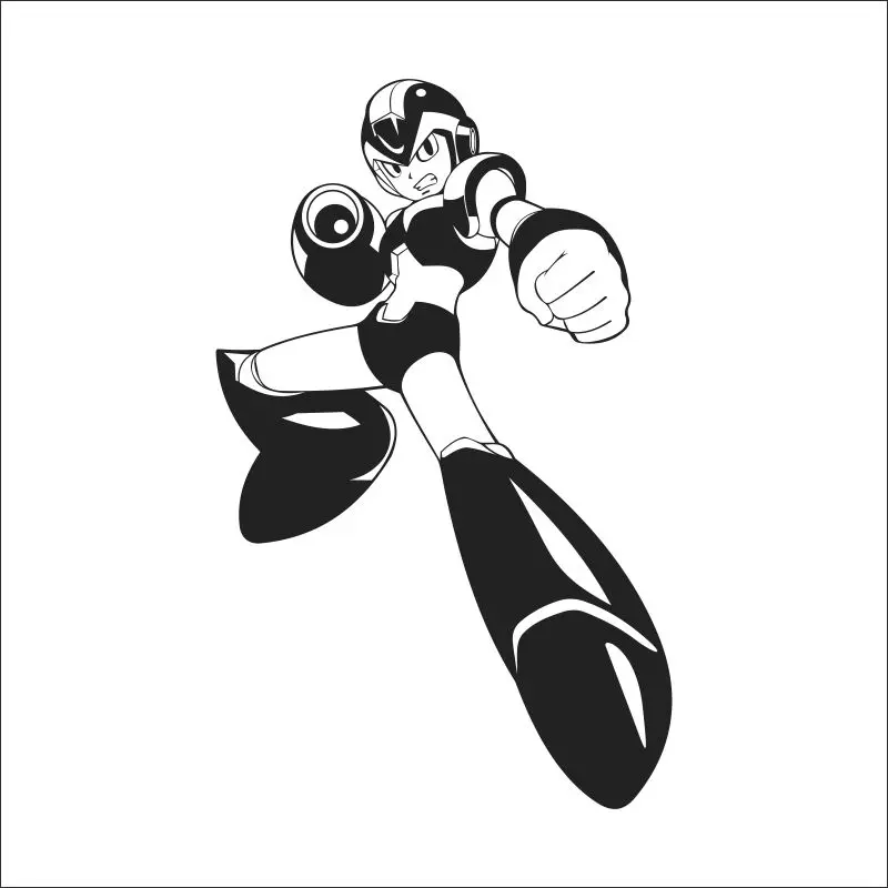 Mega Man Zero Stencil