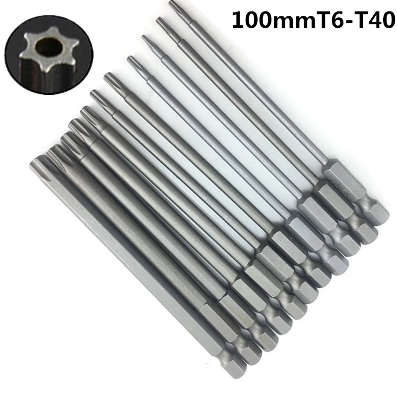 サイズ T8-T40 リコメン堂 - 通販 - PayPayモール Torx キーレンチ ロング EA573TV-100 ボールポイ