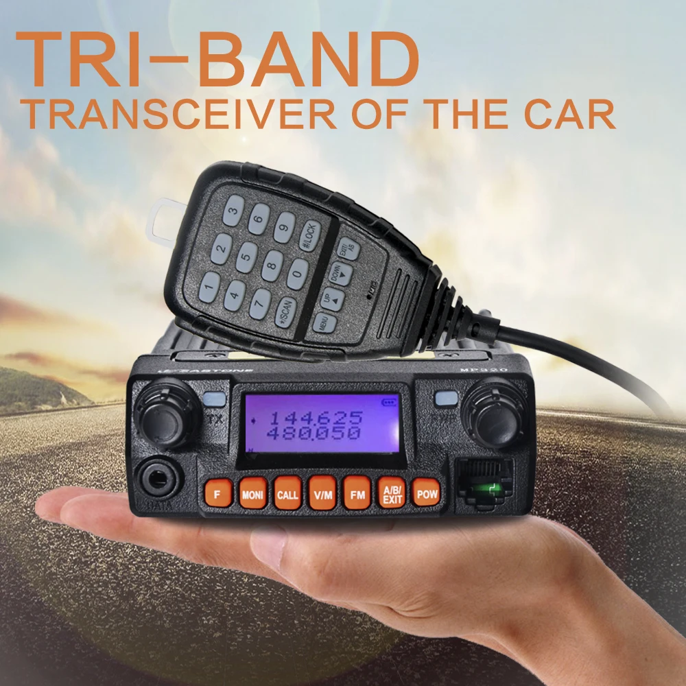 Best Price Mini Transceiver ZASTONE MP300 20W Powerful Mobile Radio ...