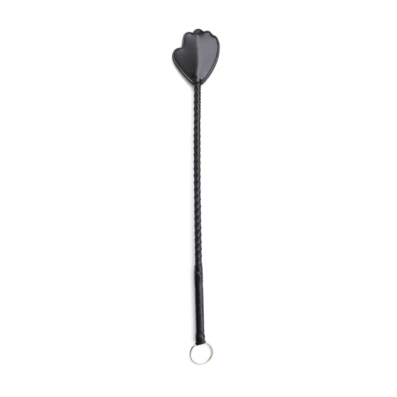 Hand Shape Adult Sex Product Knout Pu Leather Whip Horse Whip Sex ...