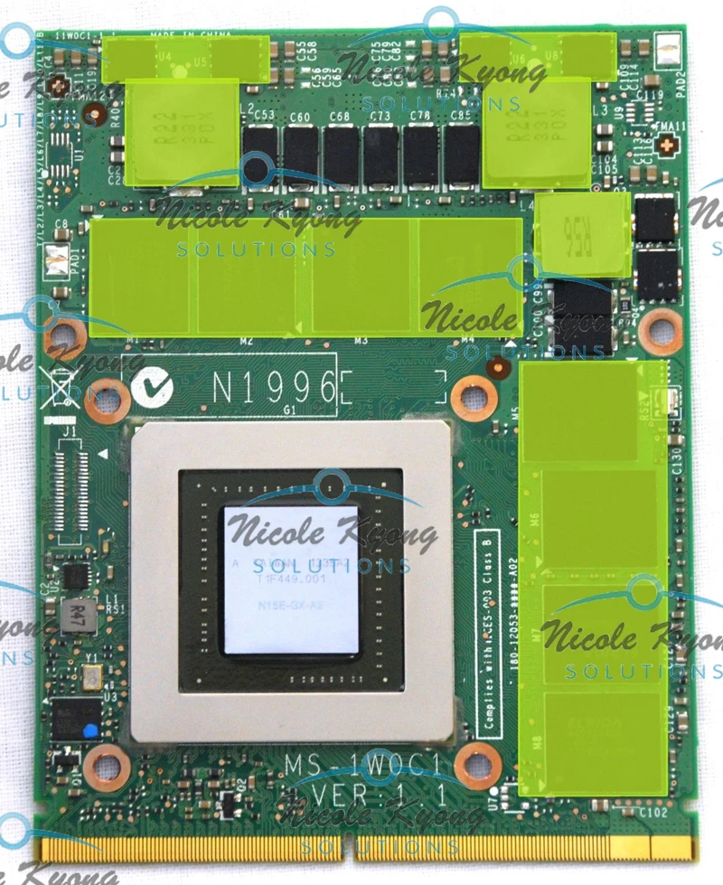 Gtx880m Gtx 880m 8gb Gddr5 Graphics Video Vga Card For Msi 16f3 16f4 ...