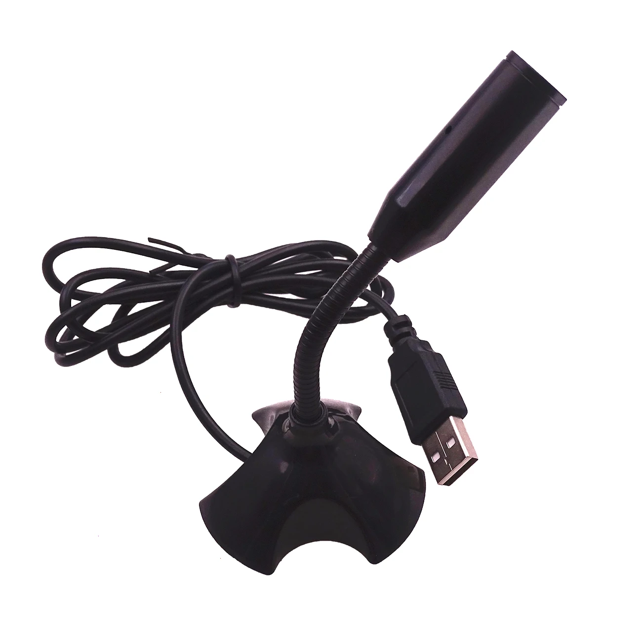 Mini USB Microphone Mic With Holder - plug-and-play.