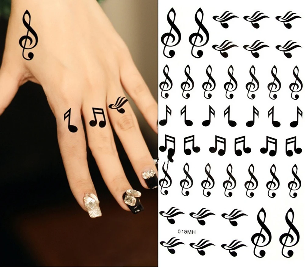Music Note Tattoos Sleeve