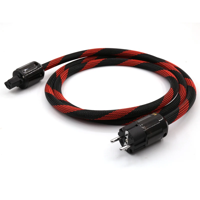 acrolink ac 313cu OFC red copper audio AC EU schuko power wire with p ...
