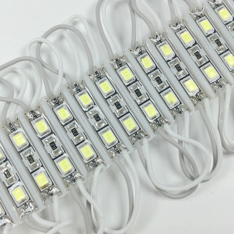 100pcs 2835 Led Lights Dc12v Smd 2835 Mini Led Module 2led Waterproof ...