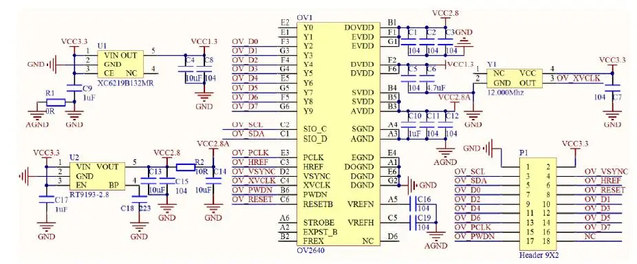 OV2640 STM32F4 Driver Support JPEG Camera