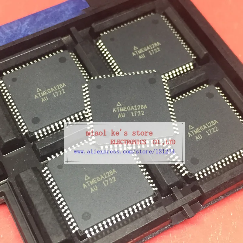 [5pcs/1lot]ATMEGA128A AUR ATMEGA128A AU ATMEGA128A AU ATMEGA128A IC MCU ...
