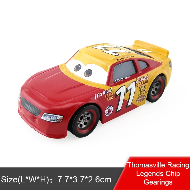 Disney Pixar Cars 3 Thomasville Racing Legends Chip Gearings 1:55 ...