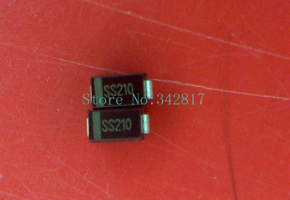 SS210 DIODE SCHOTTKY 2A 100V SMA 100pcs-in Diodes from Electronic ...