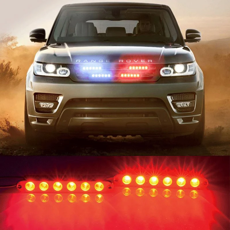 Fso Police Lights Police Flasher Led Strobe Light Auto Day Stroboscopes ...