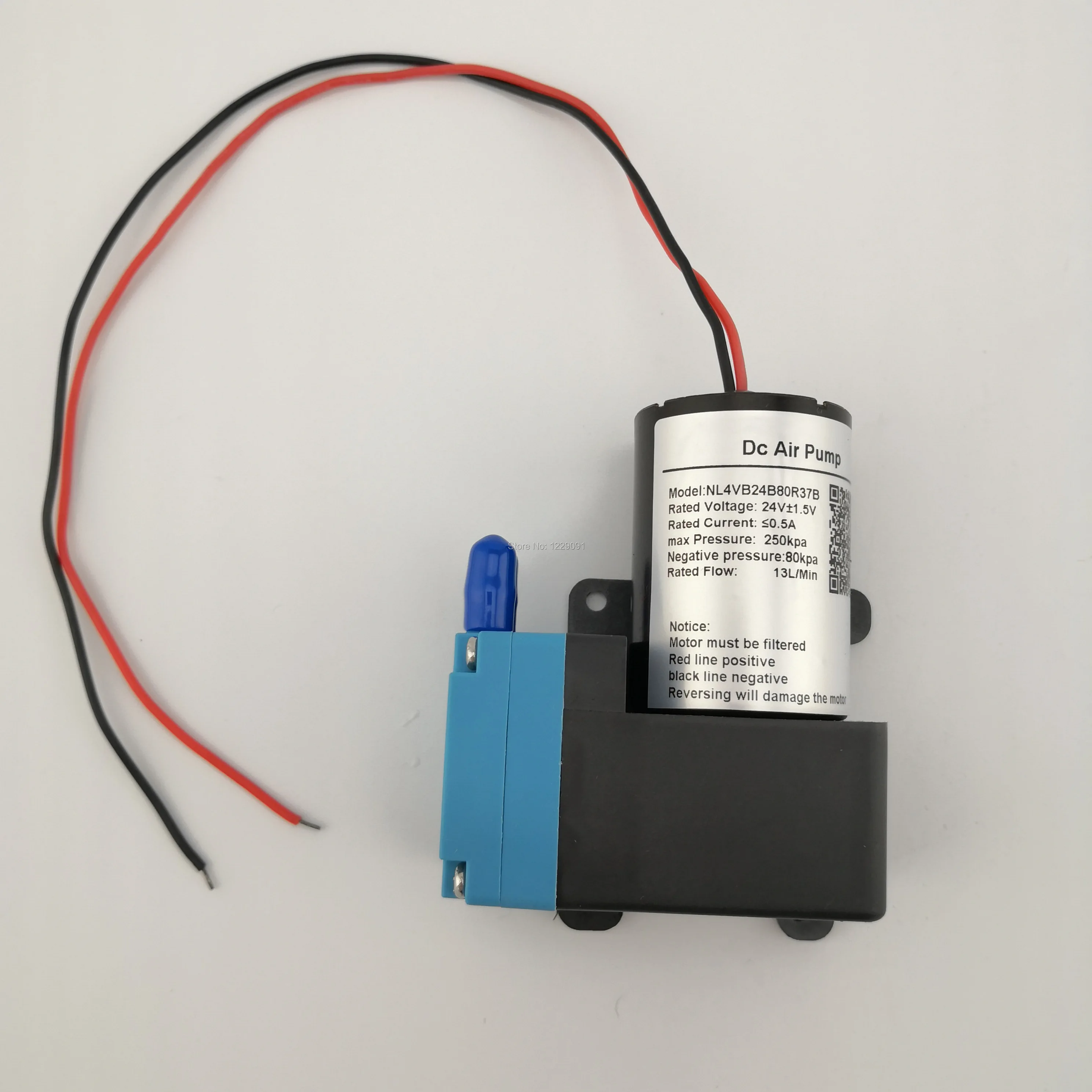 3 Bar High Pressure Mini Air Pump Brushless Motor 18l/min Dc Diaphragm ...