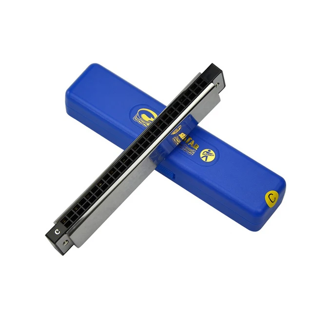 Hohner Oceanstar Tremolo Harmonica 24 Hole 48 Tone Mouth Organ ...