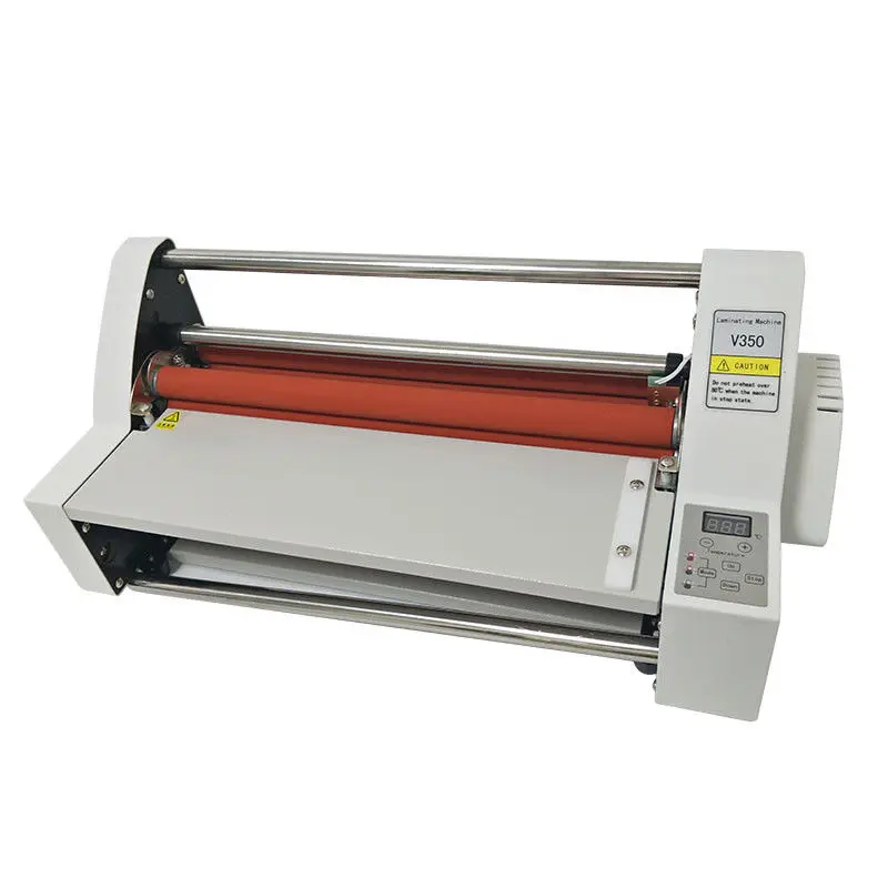 New Laminator Four Rollers Roll Laminating Machine 110v Model V350 ...