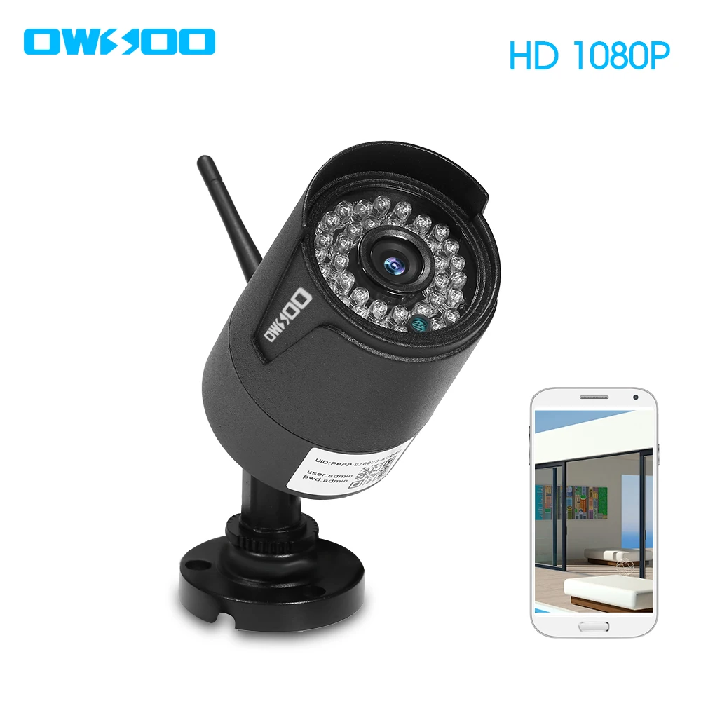 OWSOO HD 1080P IP Camera WIFI Wireless Security Camera Full Support P2P ...