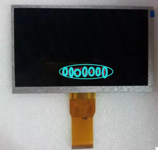 Tela de lcd digital de 7 polegadas cpt070 , 50pin , 6.6cm 40 core ...