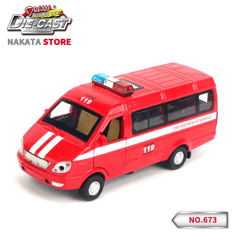 Diecast Russian Ambulance Gazel Scale Model, Metal Car Toys For Boys Or ...