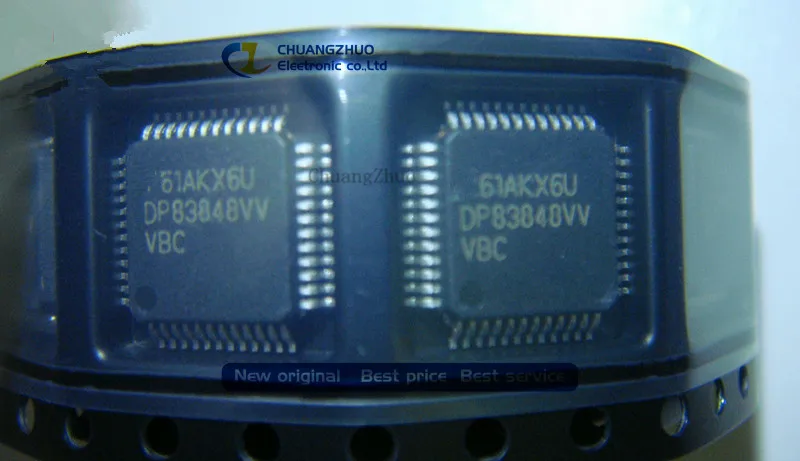 10 unids/lote DP83848CVV DP83848 DP83848VV TQFP 48 nuevo original|Herramientas para cables ...