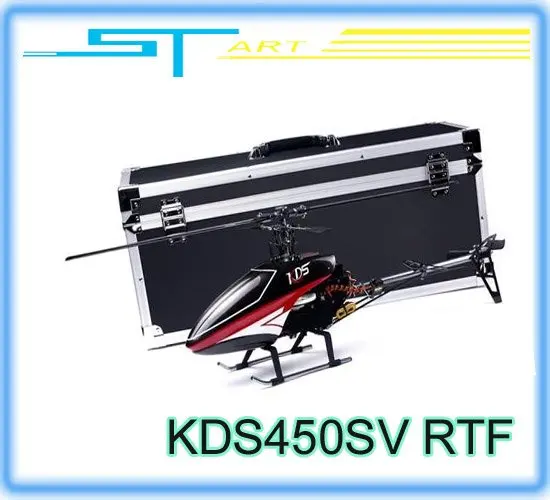 KDS450SV RTF 6ch 7CH 2.4G radio control 450 rc Helicopter KDS 450SV With KDS800 Gyro|helicopter ...
