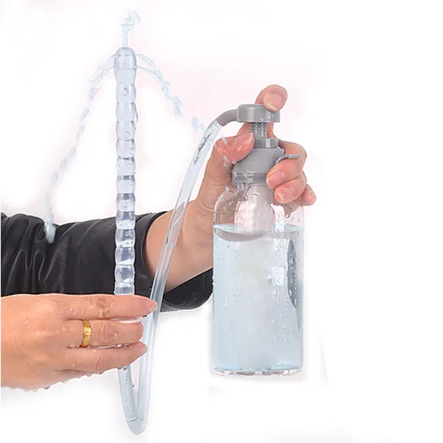 9 Hole Anal Clean Douche Cleaner Enema Anal Vagina Cleaning Kit Anal