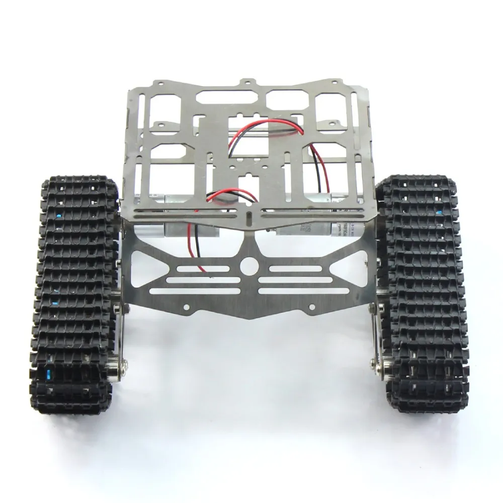 Robot Chassis Track Arduino Tank Chassis Wali W Motor Stainless Stee