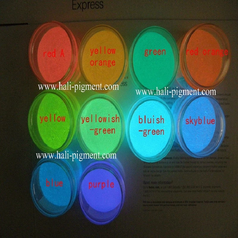 luminescent pigment, photoluminescent pigment, glow in dark pigment ...