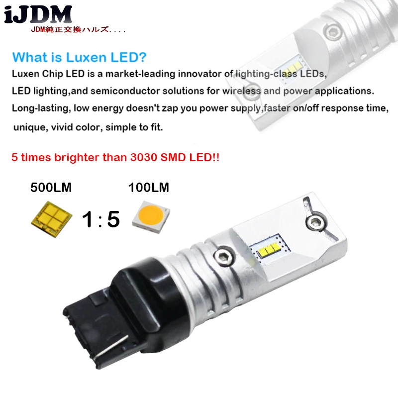 IJDM автомобиля 7440 светодиодный высокое Выход Реверсивный огонь T20 ...