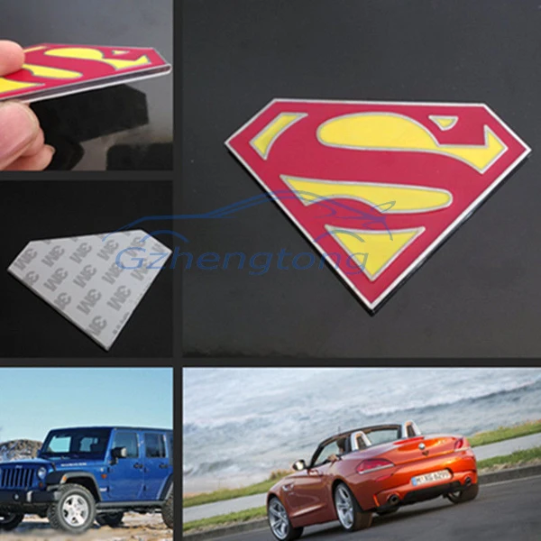 2017 cool car sticker 3D logo Symbol Metal Alloy Emblem Badge Stickers ...