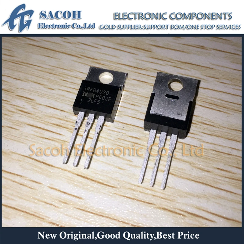 Refurbished-Original-10Pcs-Lot-IRFB4020-FB4020-IRFB4020PBF-TO-220-18A ...